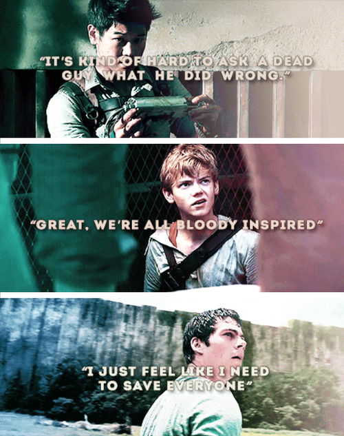 The Maze Runner Minho Quotes